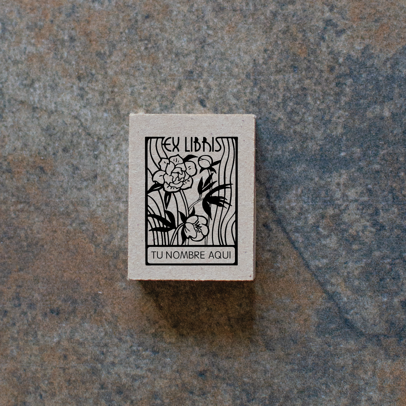 Timbre Ramos de Flores "Ex Libris" – La Timbrería