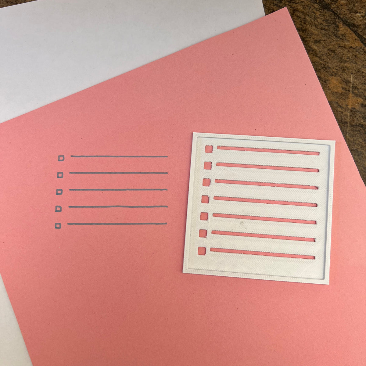 Plantilla Post-It – La Timbrería