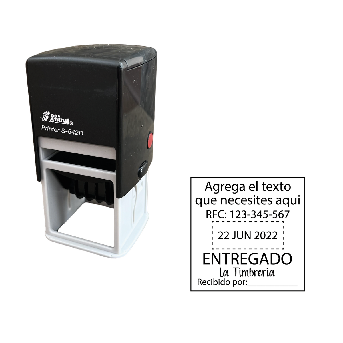 Timbre Automatico Fechador 4,2cm – La Timbrería